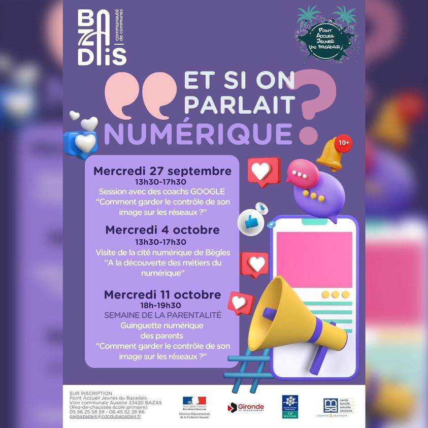 Le Point Accueil Jeunes du Bazadais et la Communauté de Communes du ...